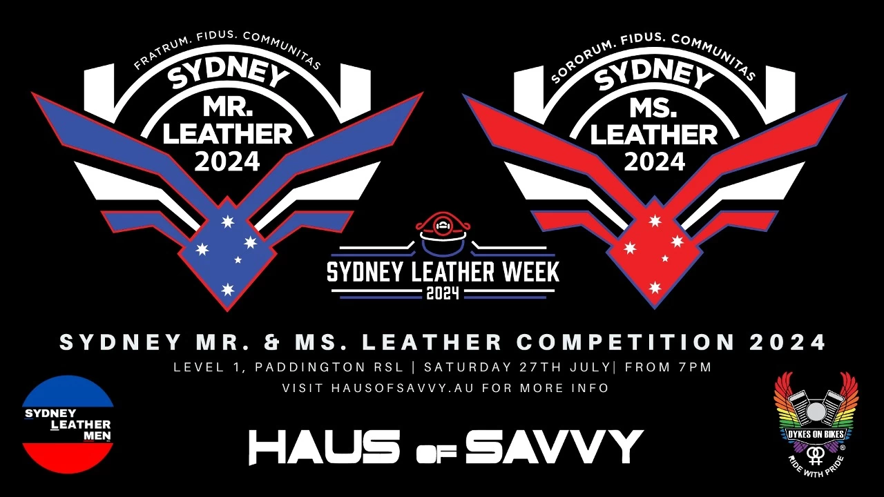 My Gear Fetish - SYDNEY MR. & MS. LEATHER COMPETITION 2024